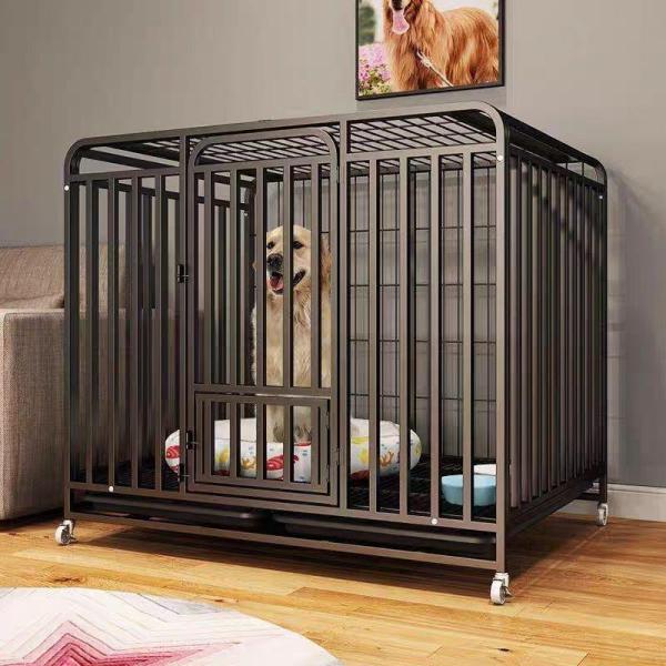 ペットケージ 犬檻 犬小屋 ケージ ペットサークル ドッグケージ ペットフェンス 小型 大型 中型犬用 ペット用品 キャスター付き*申し訳ありませんが、この商品は海外製品のため、輸送中に外箱に擦り傷やへこみが生じる場合があります。製品自体に...