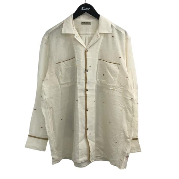 マーティーアンドサンズ MAATEE＆SONS25ss 「OP JAMDANI」 オープンカラーシャツ MT51030611【ランク】「中古品・比較的綺麗な商品」【詳細説明】マーティーアンドサンズの25ss 「OP JAMDANI」 オープ...