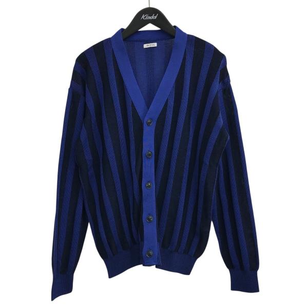 アローサル AROUSAL「PLATED CARDIGAN」 ストライプカーディガン 23FW ASL KT01【ランク】「新古品・タグ付きや未使用に近いUSED品」【詳細説明】アローサルの「PLATED CARDIGAN」 ストライプカー...