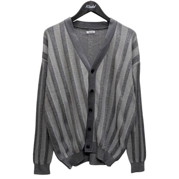 アローサル AROUSALPLATED CARDIGAN ストライプカーディガン【ランク】「新古品・タグ付きや未使用に近いUSED品」【詳細説明】アローサルのPLATED CARDIGAN ストライプカーディガンです。【M/L/U】メンズ【...