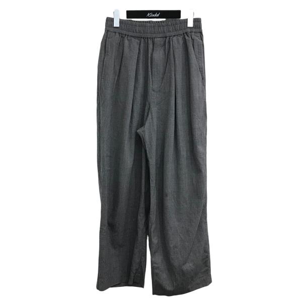 エトセンス ETHOSENSウールイージーパンツ【ランク】「中古品・比較的綺麗な商品」【詳細説明】エトセンスのウールイージーパンツです。【M/L/U】メンズ【表記サイズ】2【詳細サイズ】ウエスト：約59ｃｍ股上　　：約43ｃｍレングス：約6...