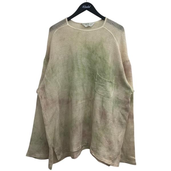 アンセルム ANCELLM25SS 「MARBLING MESH LS T-SHIRT」 マーブルメッシュカットソー ANC CT113【ランク】「中古品・比較的綺麗な商品」【詳細説明】アンセルムの25SS 「MARBLING MESH L...