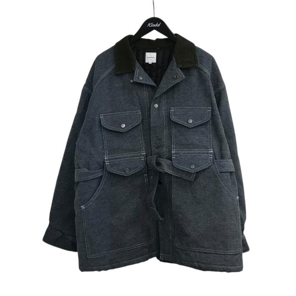 サスクワァッチファブリックス． SASQUATCHfabrix．「WOOL DENIM COVERALL BIGNESS」 中綿カバーオール 23AWJKH004【ランク】「新古品・タグ付きや未使用に近いUSED品」【詳細説明】サスクワァッ...