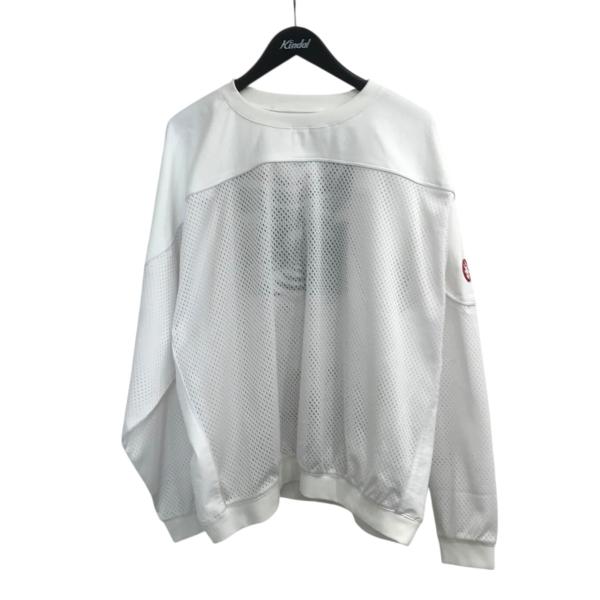 シーイー C．E「MESH TRACK CREW NECK」 メッシュ切替プルオーバースウェット CES27CS27【ランク】「中古品・比較的綺麗な商品」【詳細説明】シーイーの「MESH TRACK CREW NECK」 メッシュ切替プルオ...