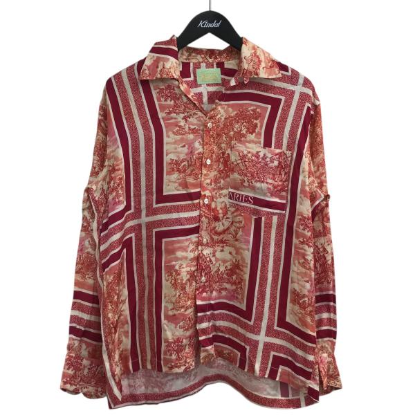 アリーズ ARIESトワル ドゥ ジュイシャツ SUAR40130【ランク】「中古品・比較的綺麗な商品」【詳細説明】アリーズのトワル ドゥ ジュイシャツ SUAR40130です。【M/L/U】メンズ【表記サイズ】S【詳細サイズ】着丈：約65...