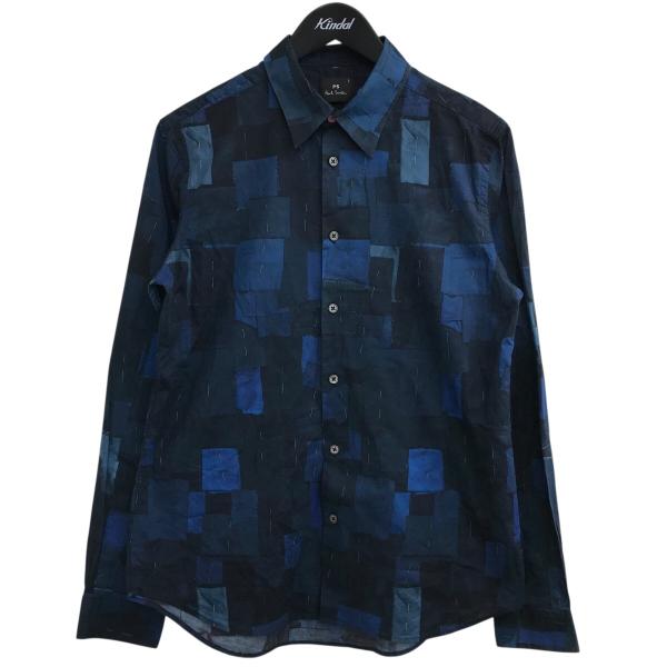 ピーエスポールスミス PS Paul Smith総柄シャツ PY WR 31989【ランク】「中古品・比較的綺麗な商品」【詳細説明】ピーエスポールスミスの総柄シャツ PY WR 31989です。【M/L/U】メンズ【表記サイズ】L【詳細サイ...