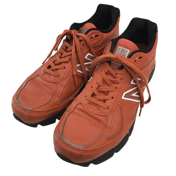 ニューバランス NEW BALANCE「990V4」 スニーカー U990RB4【ランク】「中古品・比較的綺麗な商品」【詳細説明】ニューバランスの「990V4」 スニーカー U990RB4です。【M/L/U】メンズ【表記サイズ】28CM【詳...