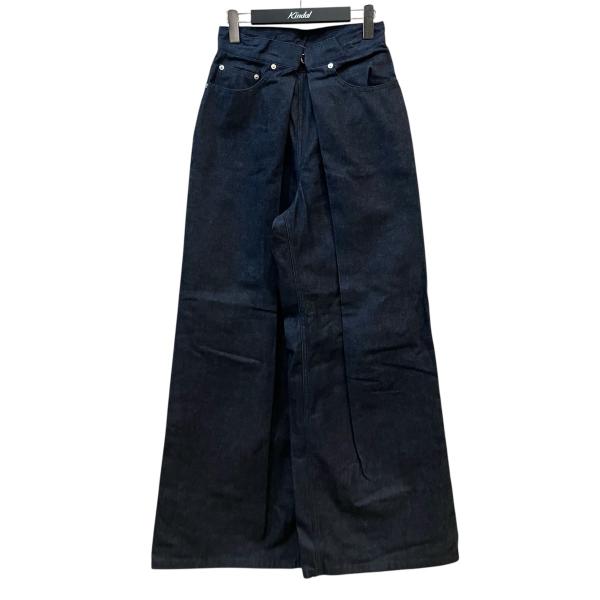 ジョンローレンスサリバン JOHN LAWRENCE SULLIVAN「RIGID DENIM WIDE PANTS」 デニムパンツ JLSW 01 S【ランク】「中古品・比較的綺麗な商品」【詳細説明】ジョンローレンスサリバンの「RIGID...