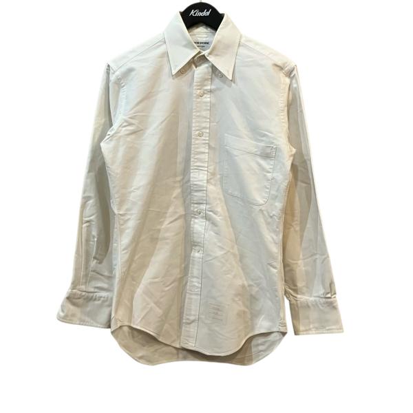 トム・ブラウン Thom Browneオックスフォードボタンダウンシャツ【ランク】「中古品・汚れ、ダメージのある商品」【詳細説明】トム・ブラウンのオックスフォードボタンダウンシャツです。【M/L/U】メンズ【詳細サイズ】着丈：約74ｃｍ肩幅...