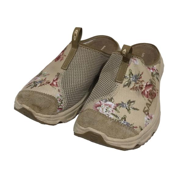 サロモン×ビームス SALOMON×BEAMS花柄スリッポンサンダル RX SLIDE 3．0 FLOWERS ＲＸスライド3．0フラワーズ 474207【ランク】「中古品・比較的綺麗な商品」【詳細説明】サロモン×ビームスの花柄スリッポンサ...