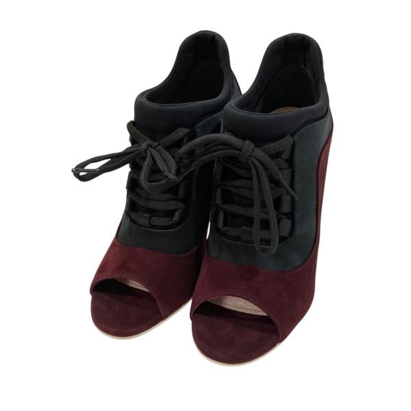 ミュウミュウ MIU MIUStivaletto Peep Toe Miu Miu ヒールパンプス【ランク】「中古品・比較的綺麗な商品」【詳細説明】ミュウミュウのStivaletto Peep Toe Miu Miu ヒールパンプスです。【...