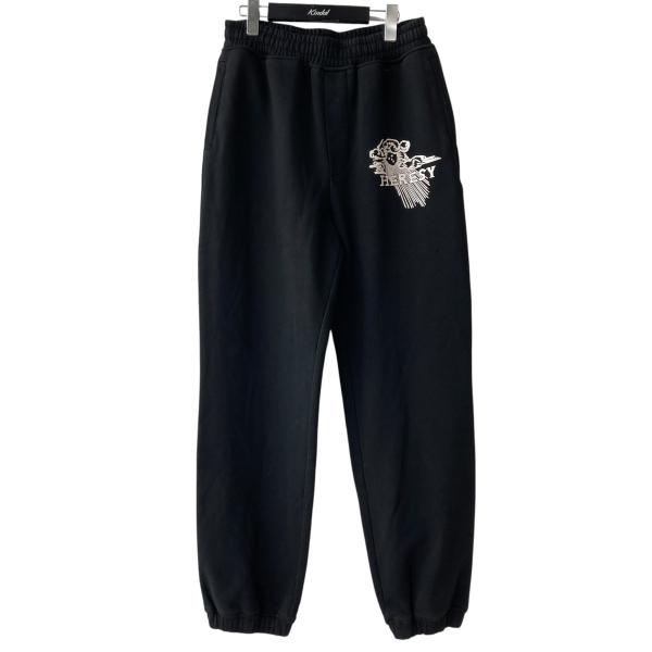 ヘレシー HERESYスウェットパンツ【ランク】「中古品・比較的綺麗な商品」【詳細説明】ヘレシーのスウェットパンツです。【M/L/U】メンズ【表記サイズ】M【詳細サイズ】ウエスト：約68ｃｍ股上　　：約35ｃｍレングス：約77ｃｍもも幅　：...