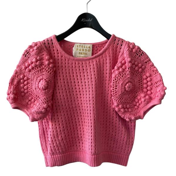 ステラ パルド STELLA PARDOコットンニット Ronherman取扱 半袖ニット 3510800211【ランク】「中古品・比較的綺麗な商品」【詳細説明】ステラ パルドのコットンニット Ronherman取扱 半袖ニット 35108...