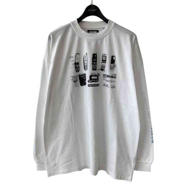 アーノルドパークスタジオ ARNOLD PARK STUDIOSAPS WIRELESS LS T Tシャツ【ランク】「新古品・タグ付きや未使用に近いUSED品」【詳細説明】アーノルドパークスタジオのAPS WIRELESS LS T Tシ...