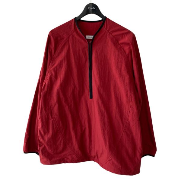 チェイス CHASSE24AW Nylon Rip Shirt RED プルオーバーシャツ CHA24AW-SH01【ランク】「中古品・比較的綺麗な商品」【詳細説明】チェイスの24AW Nylon Rip Shirt RED プルオーバーシ...