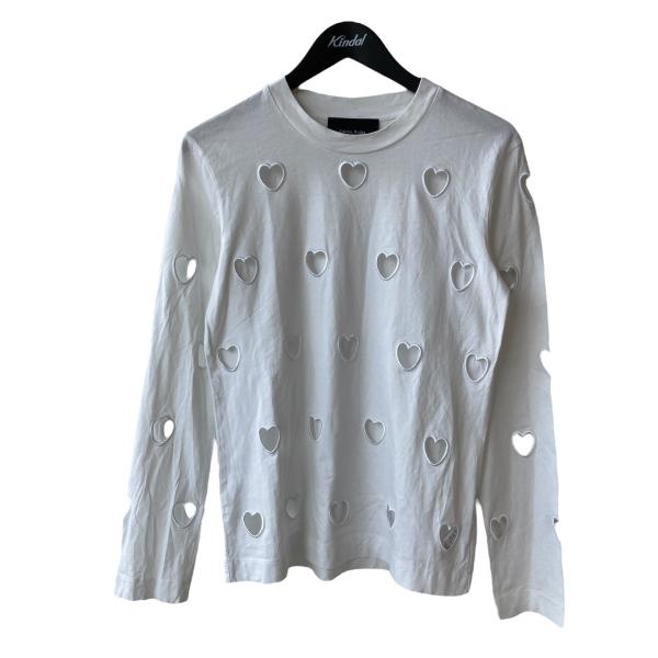 シモーネ ロシャ Simone RochaハートカットアウトL S TEE 長袖Tシャツ 3610900295【ランク】「中古品・比較的綺麗な商品」【詳細説明】シモーネ ロシャのハートカットアウトL S TEE 長袖Tシャツ 3610900...