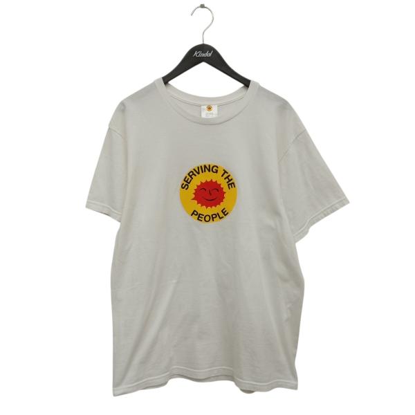 サービング・ザ・ピープル serving the peopleTシャツ【ランク】「中古品・比較的綺麗な商品」【詳細説明】サービング・ザ・ピープルのTシャツです。【M/L/U】メンズ【表記サイズ】L【詳細サイズ】着丈：約71ｃｍ肩幅：約48ｃ...