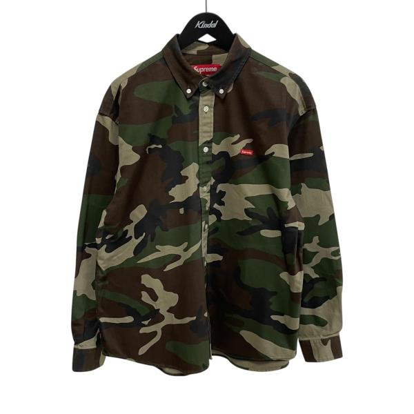 シュプリーム Supreme25AW small box denim shirt カモフラージュ柄 長袖シャツ【ランク】「中古品・比較的綺麗な商品」【詳細説明】シュプリームの25AW small box denim shirt カモフラージ...