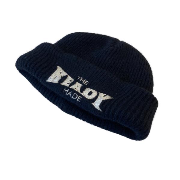 レディメイド READYMADERECYCLED WOOL KNIT CAP 刺繍ロゴ ニット帽 RE-WO-BK-00-00-291【ランク】「中古品・比較的綺麗な商品」【詳細説明】レディメイドのRECYCLED WOOL KNIT CA...