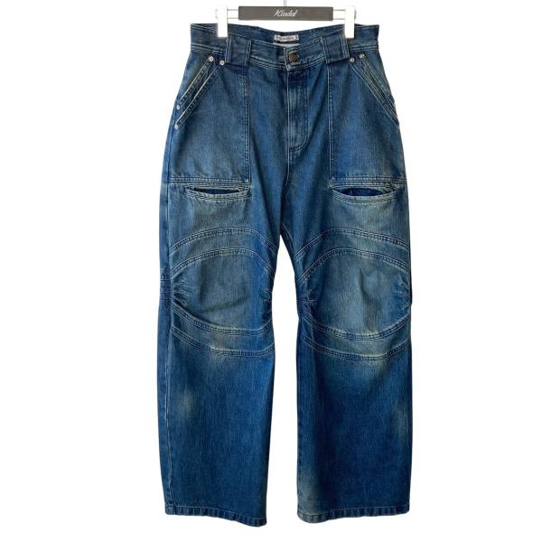 パルミサーノ PALMISANOデニムパンツ【ランク】「中古品・比較的綺麗な商品」【詳細説明】パルミサーノのデニムパンツです。【M/L/U】メンズ【表記サイズ】M【詳細サイズ】ウエスト：約83ｃｍ股上　　：約36ｃｍレングス：約77ｃｍもも...