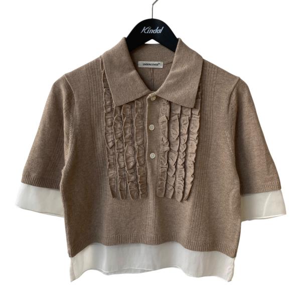 アンダーカバー UNDERCOVERニットポロシャツ UP2E1906【ランク】「中古品・比較的綺麗な商品」【詳細説明】アンダーカバーのニットポロシャツ UP2E1906です。【M/L/U】メンズ【表記サイズ】1【詳細サイズ】着丈：約48ｃ...