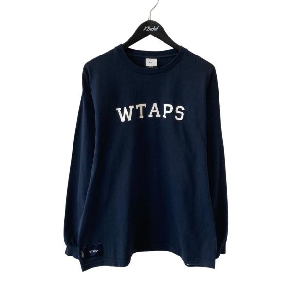 ダブルタップス WTAPSCOLLEGE 長袖Tシャツ【ランク】「中古品・比較的綺麗な商品」【詳細説明】ダブルタップスのCOLLEGE 長袖Tシャツです。【M/L/U】メンズ【表記サイズ】01【詳細サイズ】着丈：約69ｃｍ肩幅：約52ｃｍ袖...