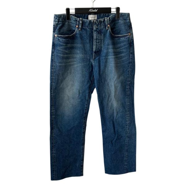 タナカ TANAKASTRAIGHT JEAN TROUSERS VINTAGE BLUE デニムパンツ ST-126【ランク】「中古品・比較的綺麗な商品」【詳細説明】タナカのSTRAIGHT JEAN TROUSERS VINTAGE B...
