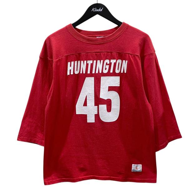 チャンピオン Champion70-80S 七分袖カットソー バータグ Football T-Shirt フットボールTシャツ【ランク】「中古品・汚れ、ダメージのある商品」【詳細説明】チャンピオンの70-80S 七分袖カットソー バータグ ...