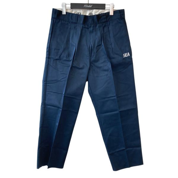 ウィンダンシー×ディッキーズ WIND AND SEA×DICKIES2TUCK TROUSERS ワークパンツ WDS-20S2-PT-03【ランク】「中古品・比較的綺麗な商品」【詳細説明】ウィンダンシー×ディッキーズの2TUCK TRO...