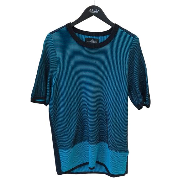 ストーンアイランド STONE ISLANDCotton Ribbed Grey Graphic T Shirt 半袖ニット 6019502A2【ランク】「中古品・比較的綺麗な商品」【詳細説明】ストーンアイランドのCotton Ribbed...