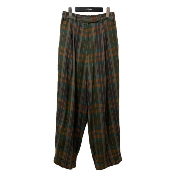 コルデラ CORDERA CHECKERED MASCULINE PANTS チェック コルデラ CORDERA CHECKERED MASCULINE PANTS チェック