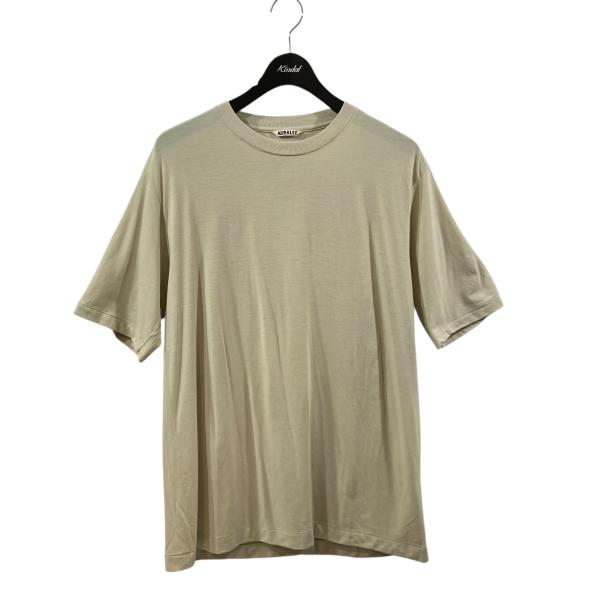 オーラリー AURALEESUPER SOFT WOOL JERSEY TEE 半袖カットソー A24ST01WU【ランク】「中古品・比較的綺麗な商品」【詳細説明】オーラリーのSUPER SOFT WOOL JERSEY TEE 半袖カット...