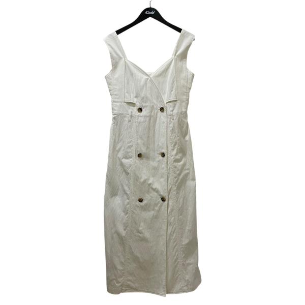アキラナカ AKIRA NAKAJimena assembled panel dress ノースリーブワンピース AS2334-WH【ランク】「中古品・比較的綺麗な商品」【詳細説明】アキラナカのJimena assembled panel ...