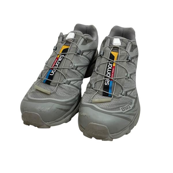 サロモン SALOMONXT-6 スニーカー 474448【ランク】「中古品・比較的綺麗な商品」【詳細説明】サロモンのXT-6 スニーカー 474448です。【M/L/U】メンズ【表記サイズ】27.5cm【詳細サイズ】適応サイズ：27．5ｃ...