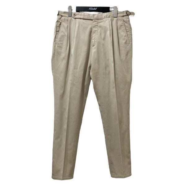 ジーティーアー G．T．AHERRICK 2タック アジャスター スラックスパンツ E10C01-T【ランク】「中古品・比較的綺麗な商品」【詳細説明】ジーティーアーのHERRICK 2タック アジャスター スラックスパンツ E10C01-T...