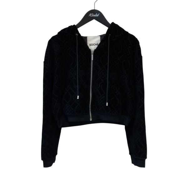 コシェ KOCHE21AW クロップドフーディ ジップパーカー SK1HG0004【ランク】「中古品・比較的綺麗な商品」【詳細説明】コシェの21AW クロップドフーディ ジップパーカー SK1HG0004です。【M/L/U】レディース【表記...