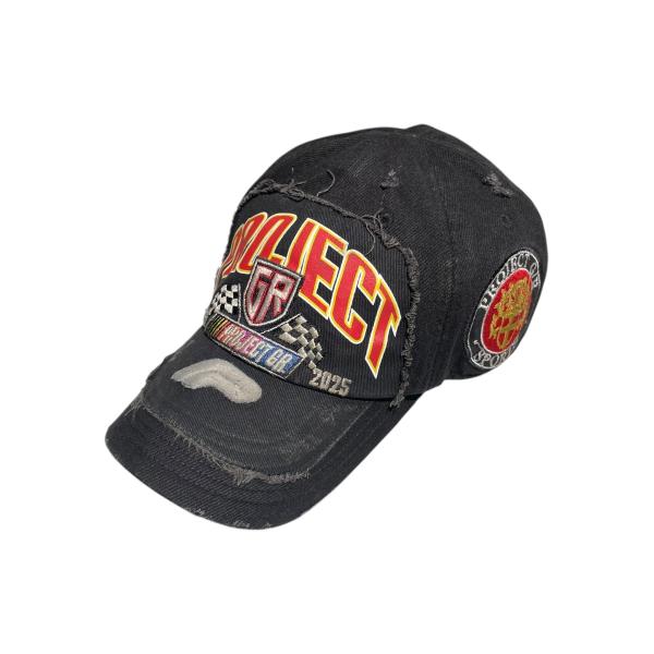 プロジェクト ジーアール PROJECT G／RUPCYCLED RACING CAP キャップ【ランク】「中古品・比較的綺麗な商品」【詳細説明】プロジェクト ジーアールのUPCYCLED RACING CAP キャップです。【M/L/U】...