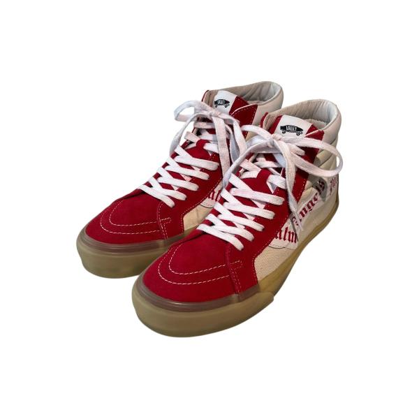 パームエンジェルス×バンズ Palm Angels×VANSSk-8 Hi LX Chili Pepper ＆ Chipmunk ハイカットスニーカー VN0A3MV777W【ランク】「中古品・比較的綺麗な商品」【詳細説明】パームエンジェル...