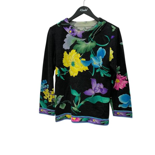 レオナール LEONARD花柄 長袖カットソー 03857704【ランク】「中古品・比較的綺麗な商品」【詳細説明】レオナールの花柄 長袖カットソー 03857704です。【M/L/U】レディース【表記サイズ】L【詳細サイズ】着丈：約53ｃｍ...