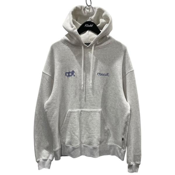 オプトスタフ Optstuffロゴ刺繍プルオーバーパーカー SWEAT HOODIE スウェットフーディー OPT10004【ランク】「中古品・比較的綺麗な商品」【詳細説明】オプトスタフのロゴ刺繍プルオーバーパーカー SWEAT HOODI...