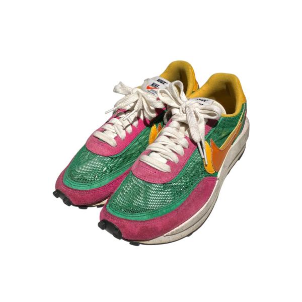 ナイキ×サカイ NIKE×sacaiLDV Waffle Pine／Green ローカットスニーカー BV0073-301【ランク】「中古品・汚れ、ダメージのある商品」【詳細説明】ナイキ×サカイのLDV Waffle Pine／Green ...