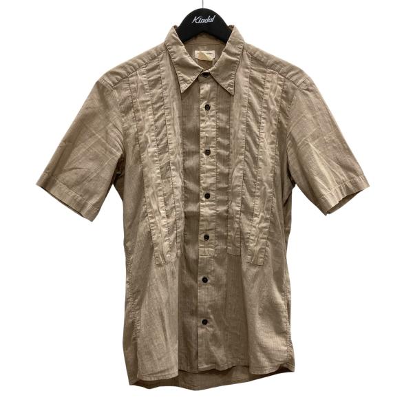 ドリスヴァンノッテン DRIES VAN NOTEN半袖シャツ【ランク】「中古品・比較的綺麗な商品」【詳細説明】ドリスヴァンノッテンの半袖シャツです。【M/L/U】メンズ【表記サイズ】48【詳細サイズ】着丈：約74ｃｍ肩幅：約43ｃｍ袖丈：...