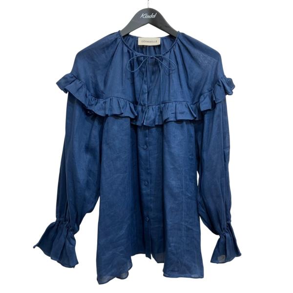 デパリエ DEPAREILLE長袖ブラウス B1162AFB351【ランク】「中古品・比較的綺麗な商品」【詳細説明】デパリエの長袖ブラウス B1162AFB351です。【M/L/U】レディース【表記サイズ】38【詳細サイズ】着丈：約64ｃｍ...
