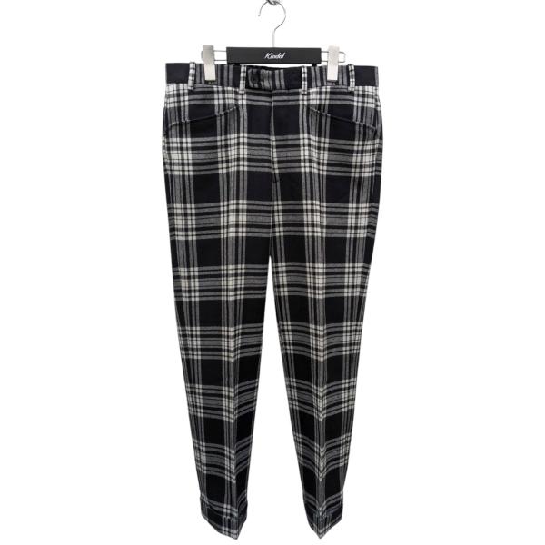 ベルナールザンス BERNARD ZINSPILOTE チェックパンツ【ランク】「中古品・比較的綺麗な商品」【詳細説明】ベルナールザンスのPILOTE チェックパンツです。【M/L/U】メンズ【表記サイズ】38【詳細サイズ】ウエスト：約80...