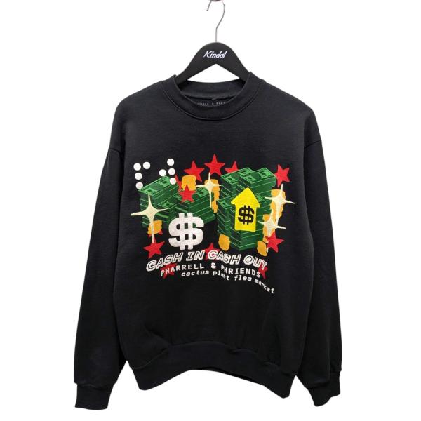 シーピーシーエム CPFM×PHARRELL WILLIAMS CASH OUT CREWNECK スウェット【ランク】「中古品・比較的綺麗な商品」【詳細説明】シーピーシーエムの×PHARRELL WILLIAMS CASH OUT CRE...