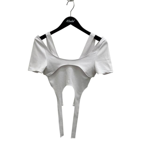 ヘリオット・エミル HELIOT EMILAird Harness 半袖カットソー【ランク】「中古品・比較的綺麗な商品」【詳細説明】ヘリオット・エミルのAird Harness 半袖カットソーです。【M/L/U】レディース【表記サイズ】36...