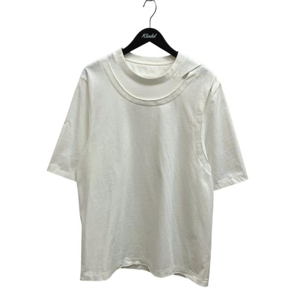 ヌル NULLUS半袖Tシャツ NUSS25TSH002【ランク】「中古品・比較的綺麗な商品」【詳細説明】ヌルの半袖Tシャツ NUSS25TSH002です。【M/L/U】メンズ【表記サイズ】3【詳細サイズ】着丈：約76ｃｍ肩幅：約48ｃｍ袖...