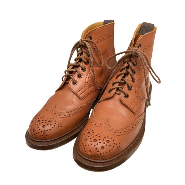 トリッカーズ Tricker’sウィングチップブーツ L2508【ランク】「中古品・比較的綺麗な商品」【詳細説明】トリッカーズのウィングチップブーツ L2508です。【M/L/U】レディース【表記サイズ】4(約23cm)【詳細サイズ】全高　...