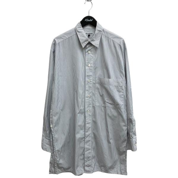 ヘドメイナー Hed Mayner長袖シャツ 967717【ランク】「中古品・比較的綺麗な商品」【詳細説明】ヘドメイナーの長袖シャツ 967717です。【M/L/U】レディース【表記サイズ】M【詳細サイズ】着丈：約93ｃｍ肩幅：約52ｃｍ袖...