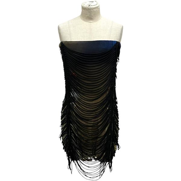 ジャンポールゴルチェ Jean Paul GAULTIERSlashing 3D City Mini Dress ドレス 24／27-F-RO182-T551-60405030【ランク】「中古品・比較的綺麗な商品」【詳細説明】ジャンポールゴ...